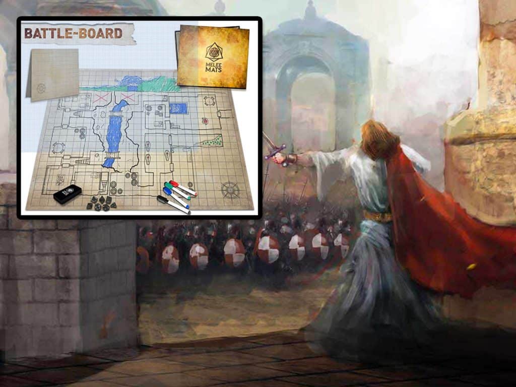 5-Star D&D Battle Map: The Original Battle Grid Game Board